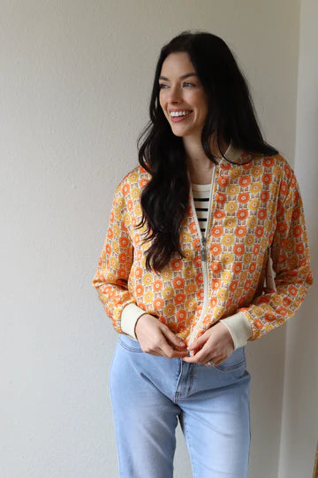 Sunshine Daisy Bomber Jacket – Hippie-Ki-Yay Boutique